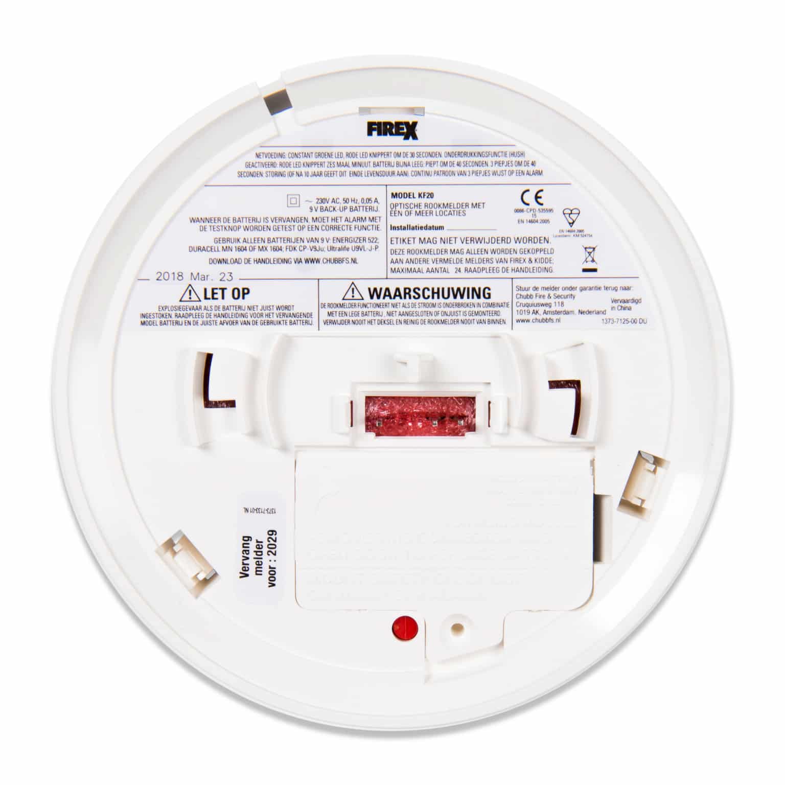 Firex KF20 4973 Rookmelder 230v - Brandpreventiewinkel