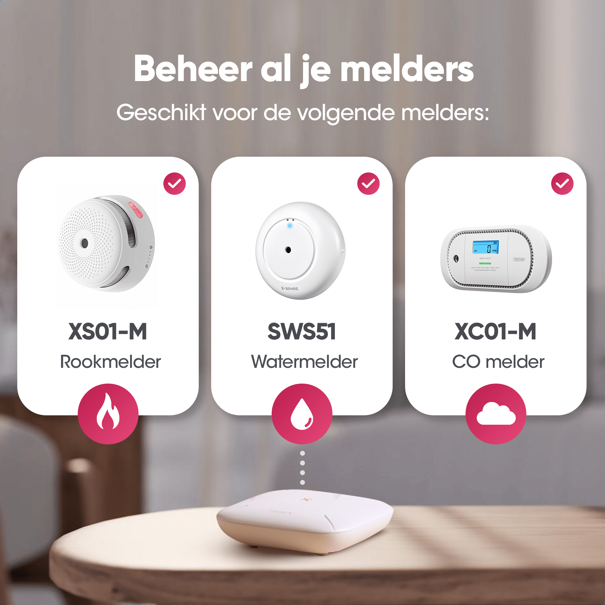 X-Sense SBS50 Base station - Gateway - Brandpreventiewinkel
