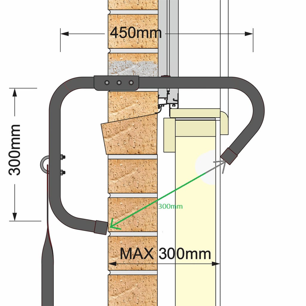 SAVS ESC-700 Vluchtladder 7 meter - Brandpreventiewinkel
